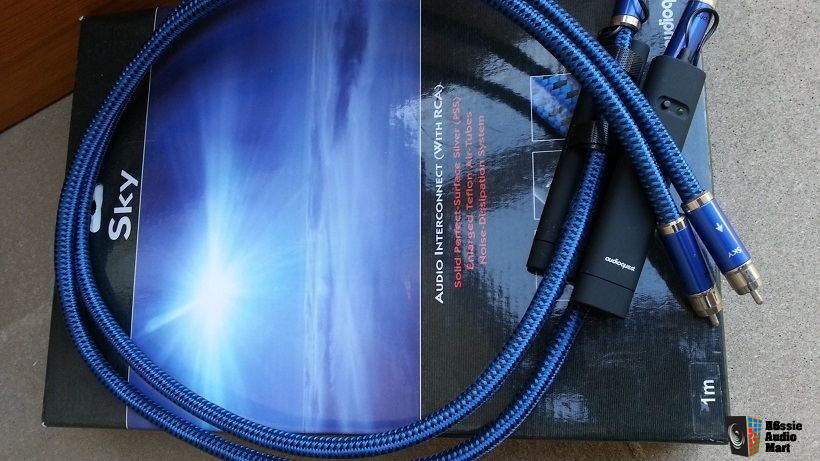 Audioquest Sky Gen 2 RCA Interconnect cables 1meter Photo #2675093 - UK ...