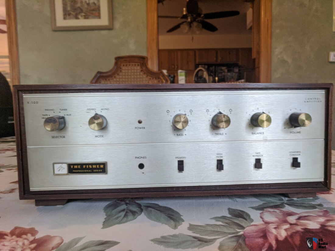 Vintage Fisher X 100 Integrated Amplifier For Sale - Aussie Audio Mart