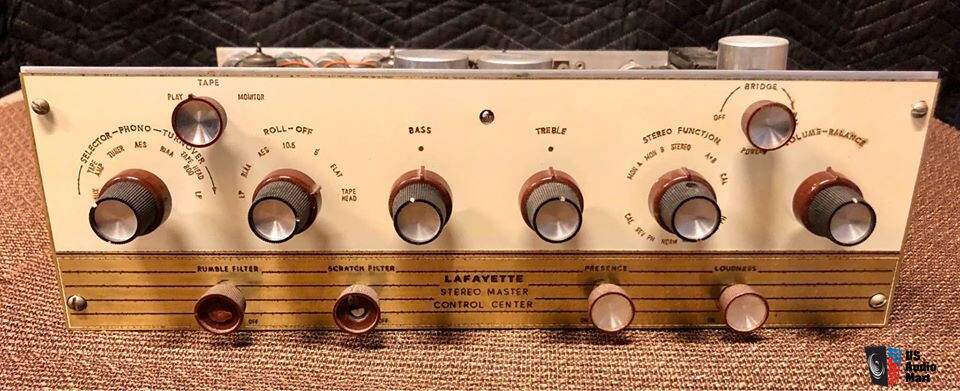 Legendary Lafayette KT600 Tube Preamp Photo #2690289 - UK Audio Mart