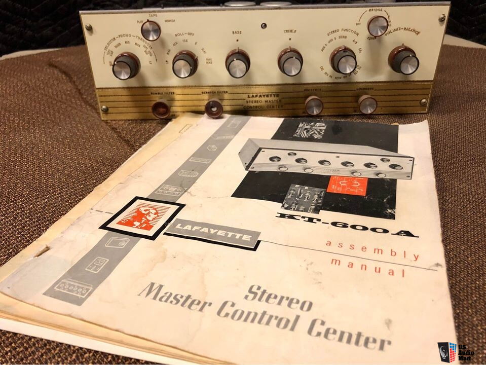 Legendary Lafayette KT600 Tube Preamp Photo #2690289 - UK Audio Mart