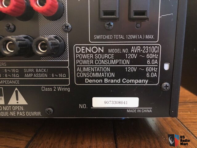 Denon AVR-2310 Receiver Photo #2690303 - US Audio Mart