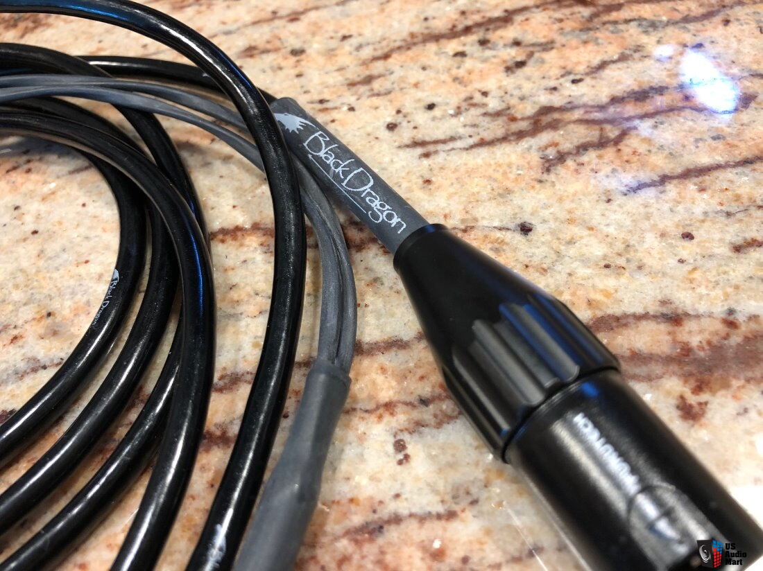 Moon Audio BLACK DRAGON V2 Headphone Cable. 10 FEET. Balanced XLR to ...