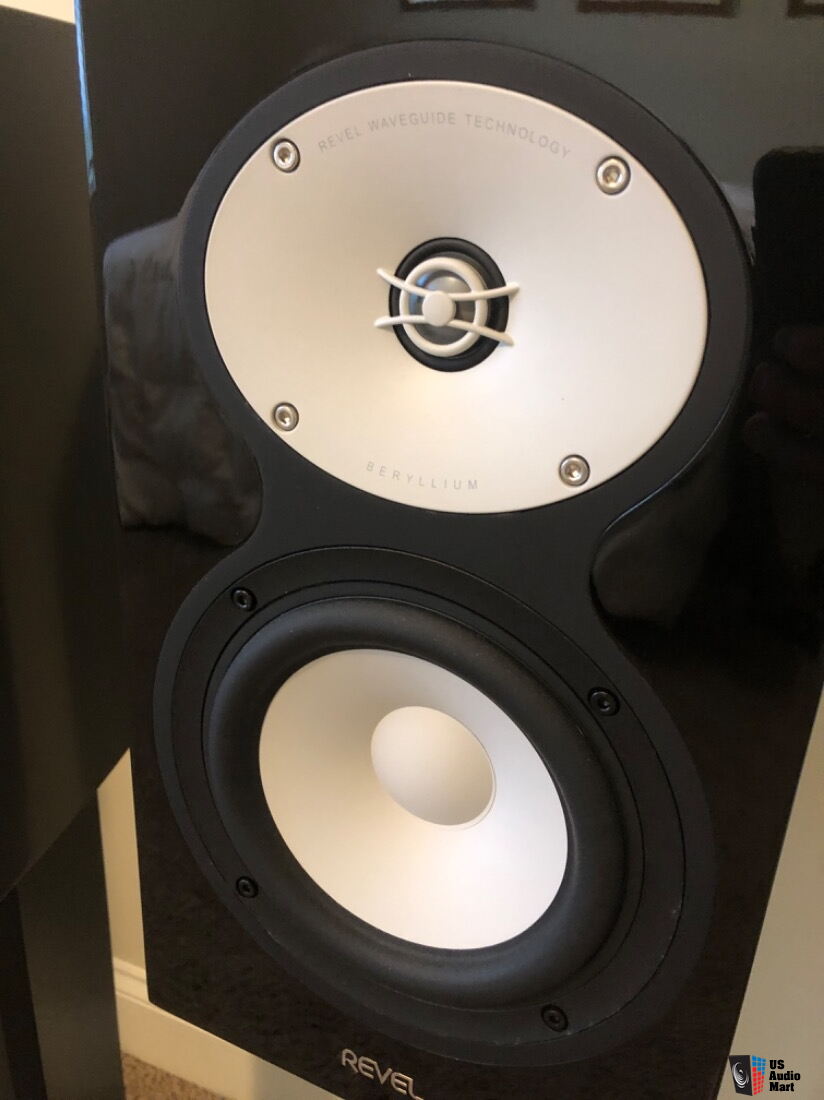 Revel M126Be Gloss Black w/ Factory Stands Photo #2670985 - US Audio Mart