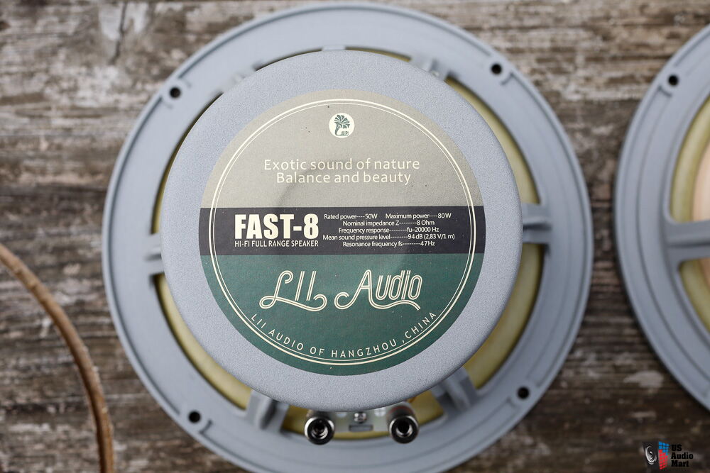 Lii Audio Fast 8 full range speaker driver pair Photo #2693447 - US ...