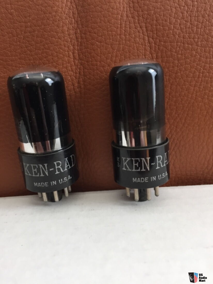 Ken Rad VT-231 / 6SN7GT Black Glass Photo #2696195 - US Audio Mart