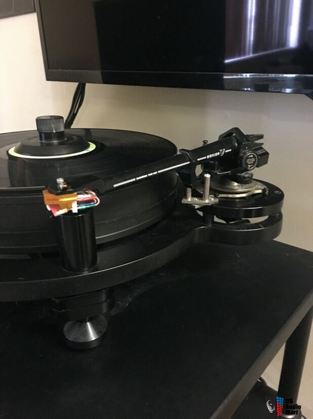 J.A. Michell Orbe SE Turntable W/SME Series V tonearm & Pete Riggle ...