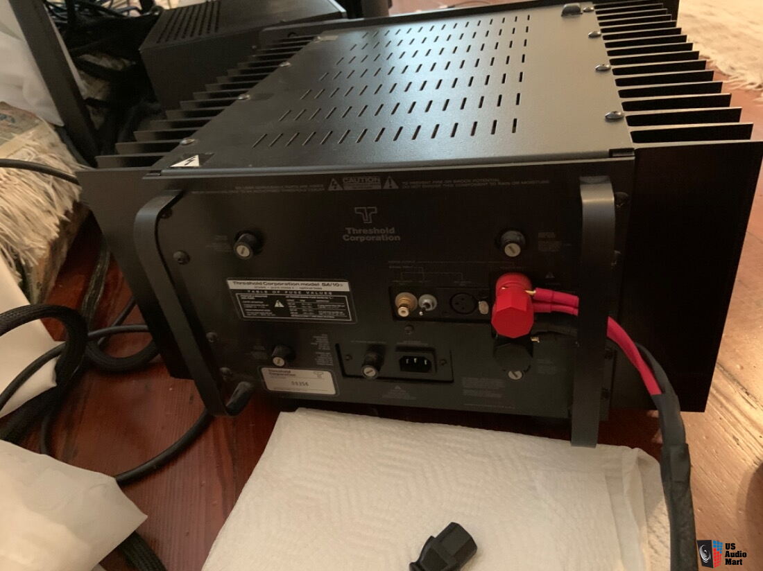 Threshold SA-10E Monoblock Power Amplifiers - Extremely Rare!! Photo ...