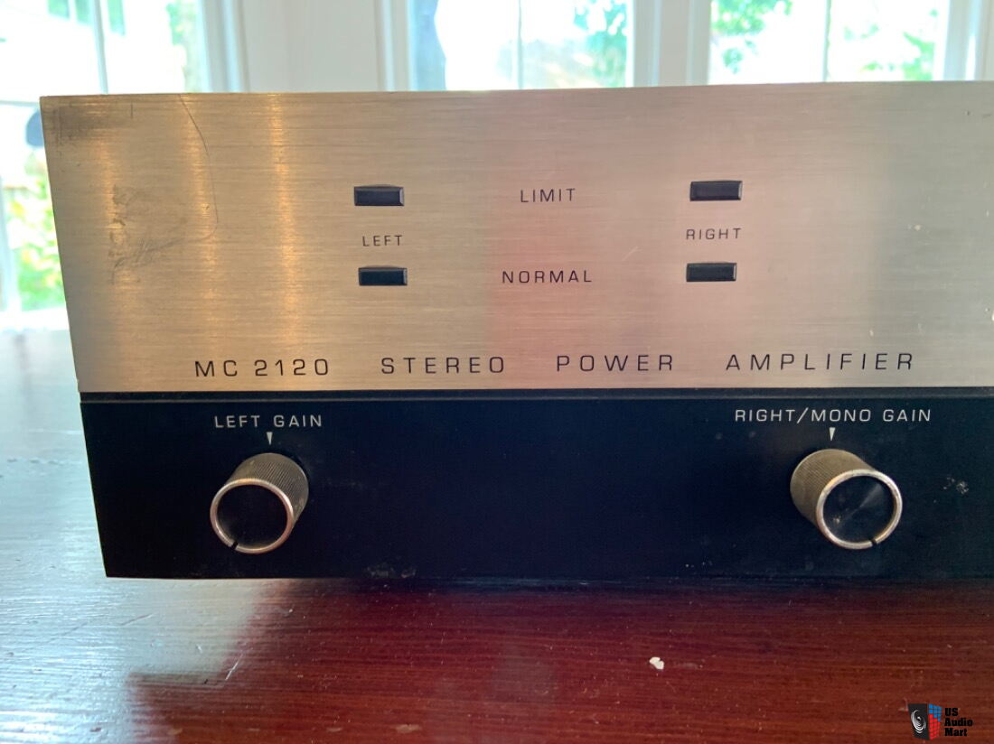 McIntosh MC2120 Power Amplifier Photo #2698902 - US Audio Mart