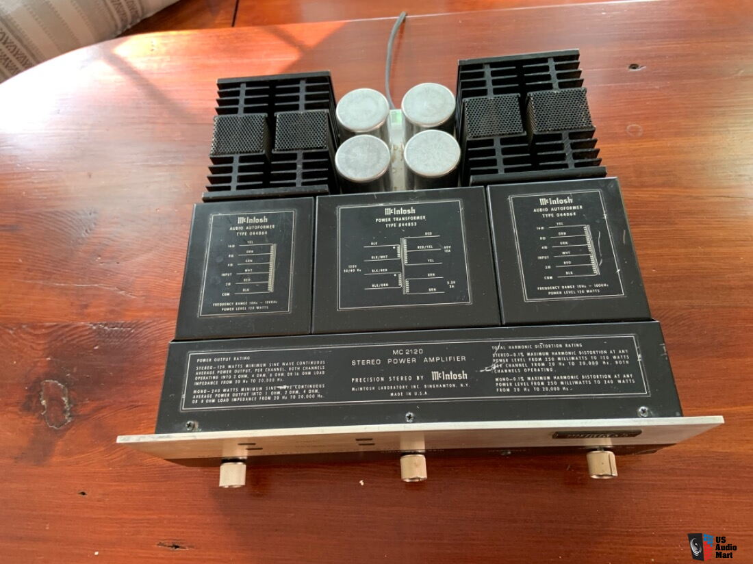 McIntosh MC2120 Power Amplifier Photo #2698908 - US Audio Mart