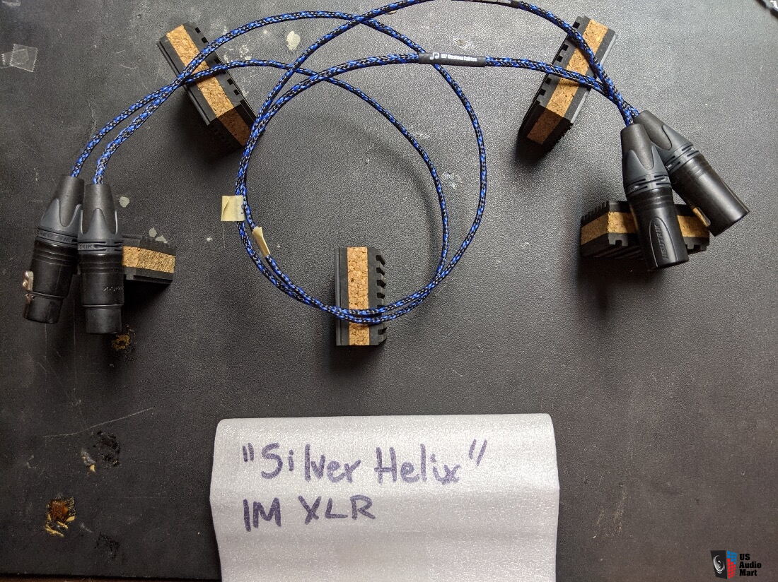ELF Custom Cables-closet clean-out Super Helix Copper PH-1 XLR,Super ...