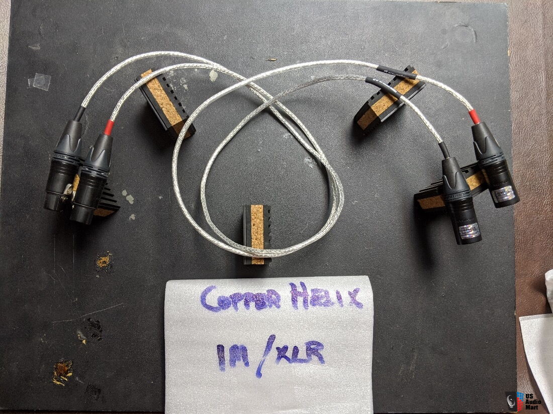 ELF Custom Cables-closet clean-out Super Helix Copper PH-1 XLR,Super ...