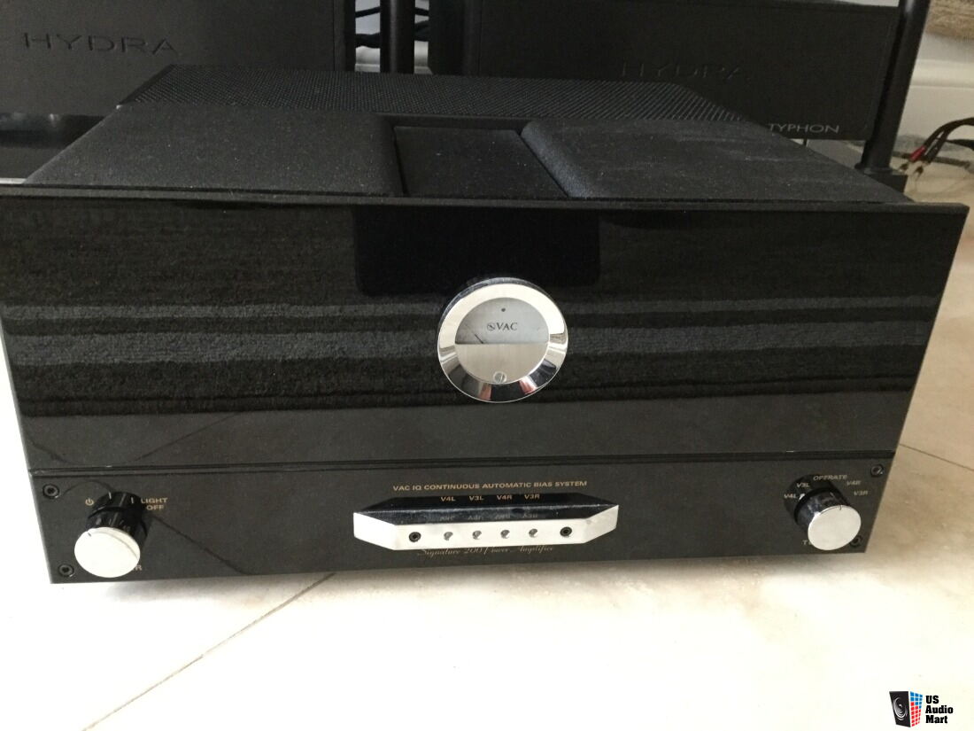 VAC SIGNATURE 200iQ Stereo Amplifier For Sale - US Audio Mart
