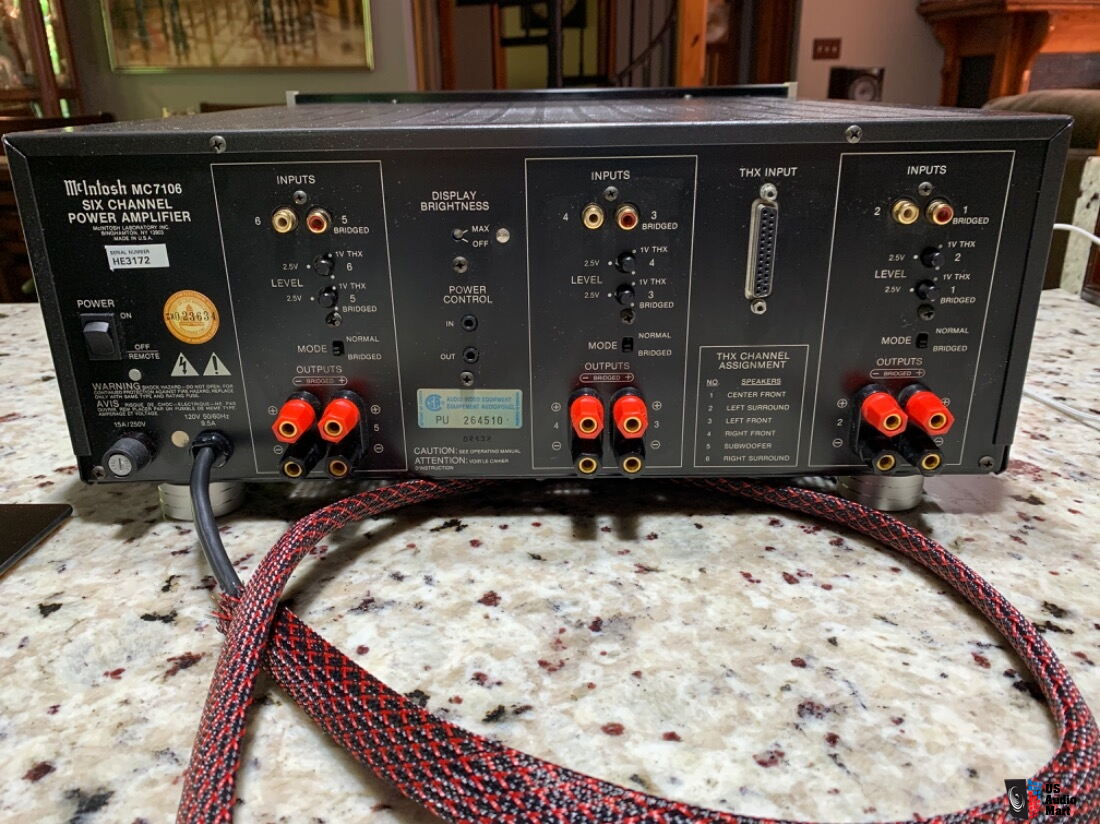 McIntosh MC7106 Power Amp w/ Upgrades Photo #2707088 - US Audio Mart