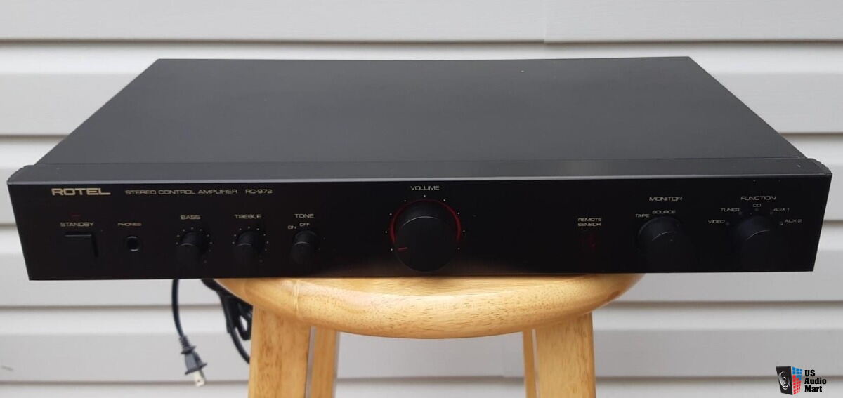 Rotel RC 972 Pre Amplifier with Remote Photo #2708682 - US Audio Mart