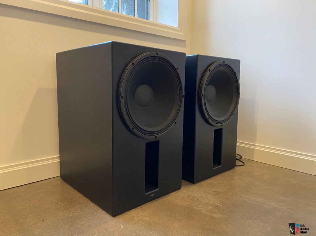 Tekton Design Cinema subwoofer 18" pair For Sale - US Audio Mart