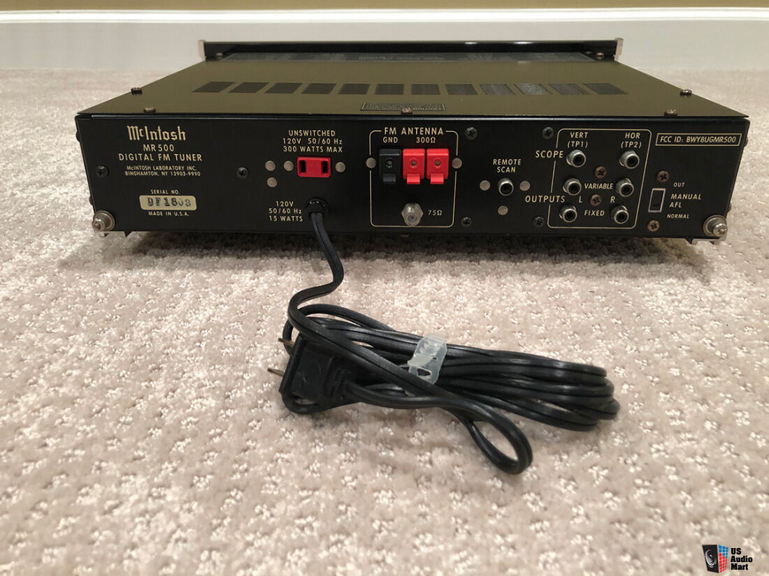 McIntosh MR500 FM tuner MR-500 Photo #2710892 - US Audio Mart