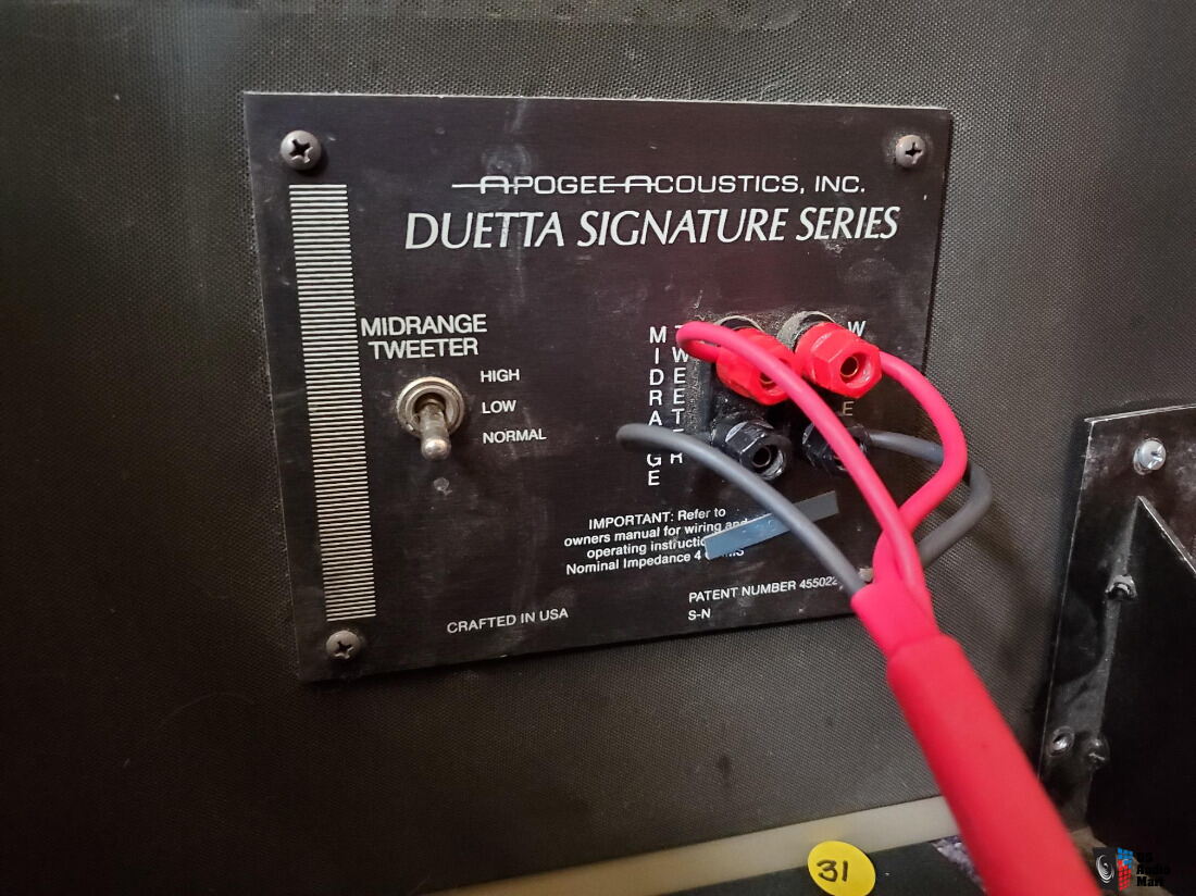 Apogee Duetta Signature speakers with original boxes Photo #2711741 ...