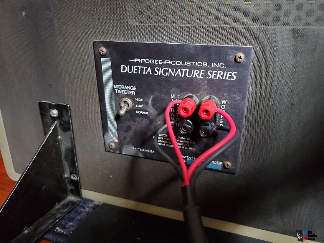 Apogee Duetta Signature speakers with original boxes Photo #2711741 ...