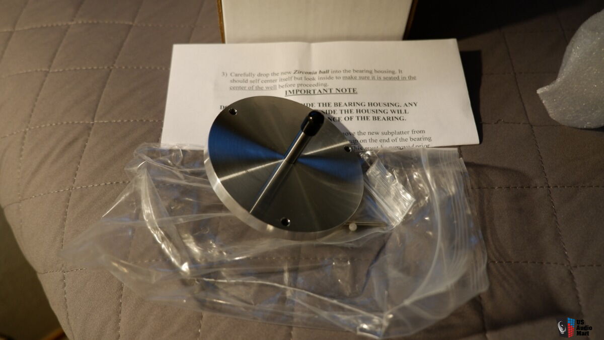 Groovetracer Reference Subplatter - For Rega Complete with bearing and ...