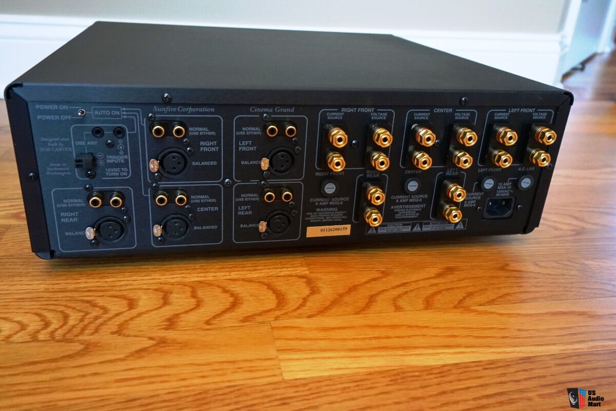 Sunfire Cinema Grand Signature, Series II, 5 Channel Power Amp, 425W x5 ...