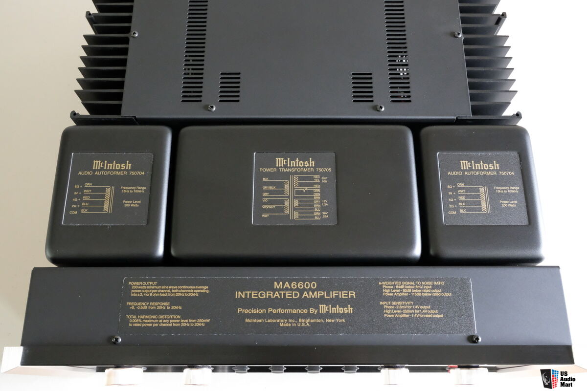 McIntosh MA6600 Integrated Amplifier Photo #2715810 - US Audio Mart