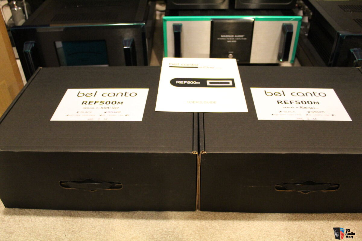 Bel Canto REF500M Monoblock Amplifiers "more open and transparent Photo ...
