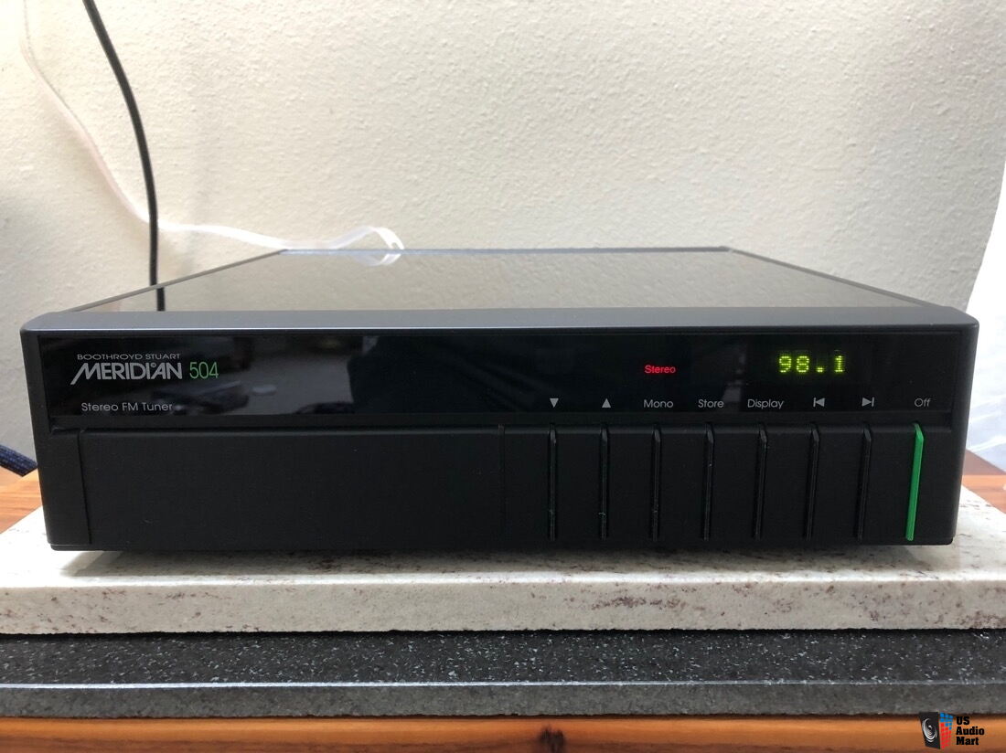 Meridian 504 Stereo FM Tuner For Sale - US Audio Mart