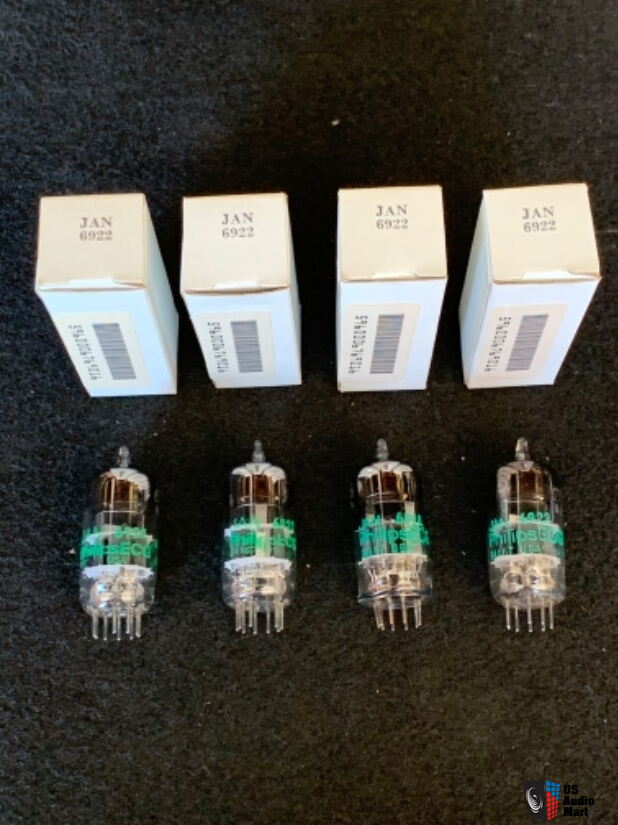 Philips JAN 6922/6DJ8 Tubes (Matched Quad, NIB, Made In USA) Photo ...
