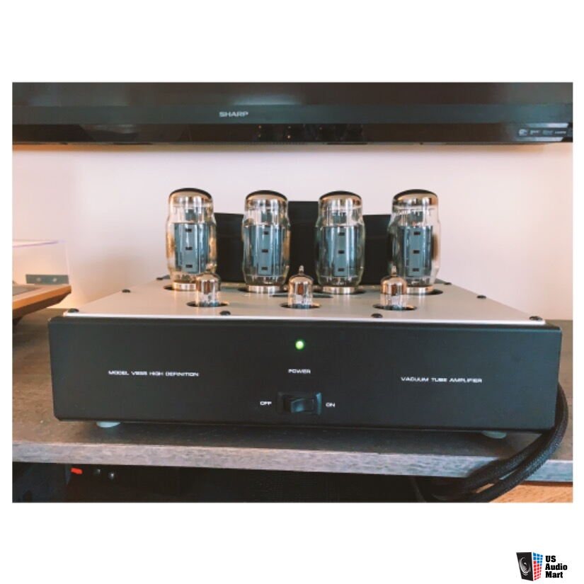 AUDIO RESEARCH VS55 Tube Amplifier VS-55 With Matched Quad Of KT120 ...