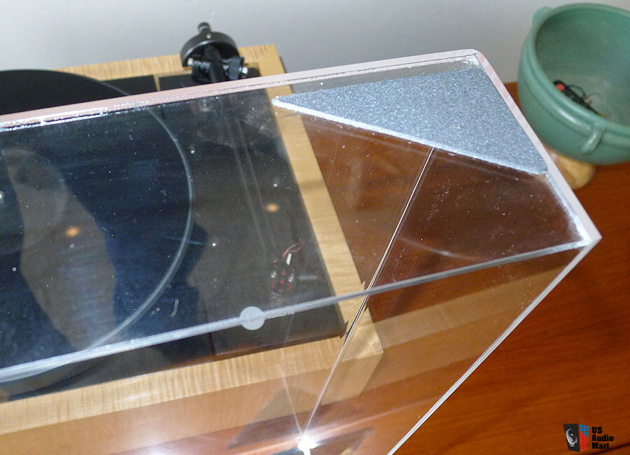 Linn LP 12, Torlyte sub-chassis, solid 1" tiger maple plinth- etc Photo ...