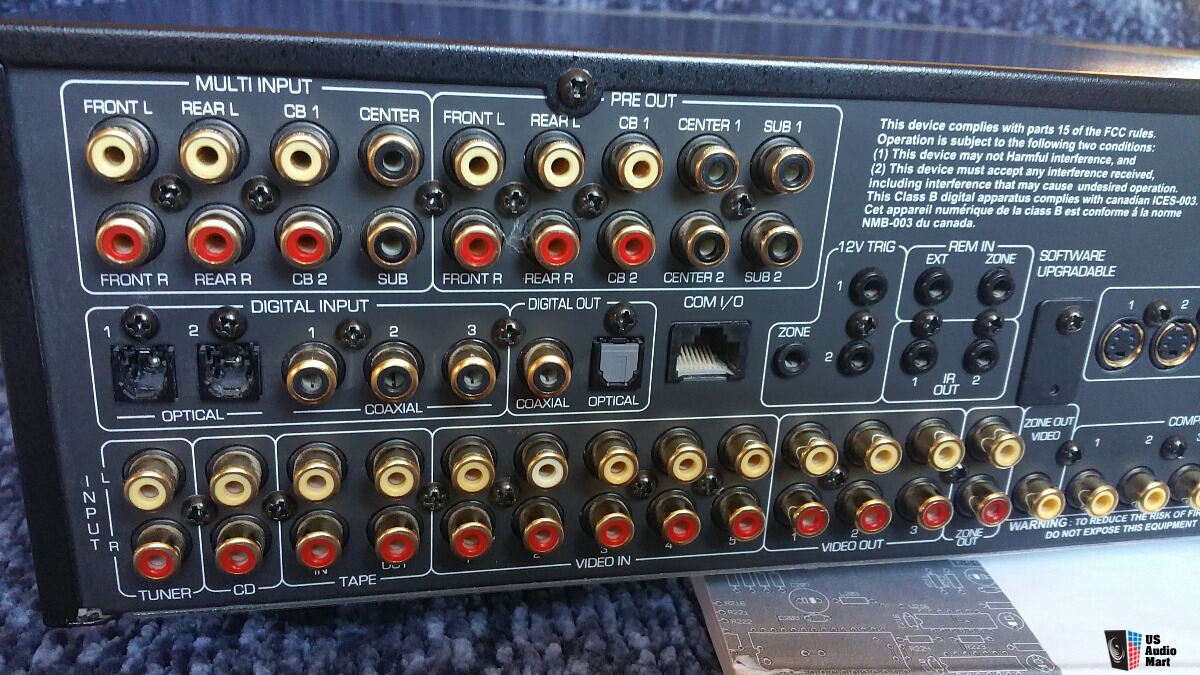 Rotel RSP-1068 Surround Preamp/Processor (Silver) w/ Box, Manual ...