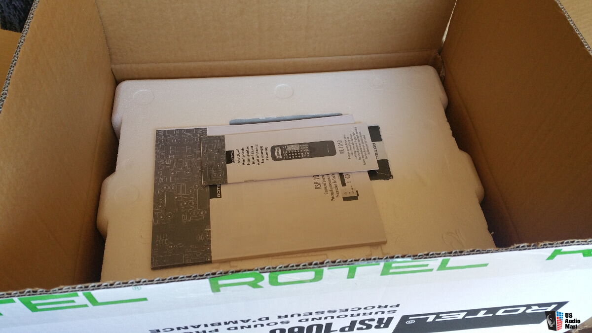 Rotel RSP-1068 Surround Preamp/Processor (Silver) w/ Box, Manual ...