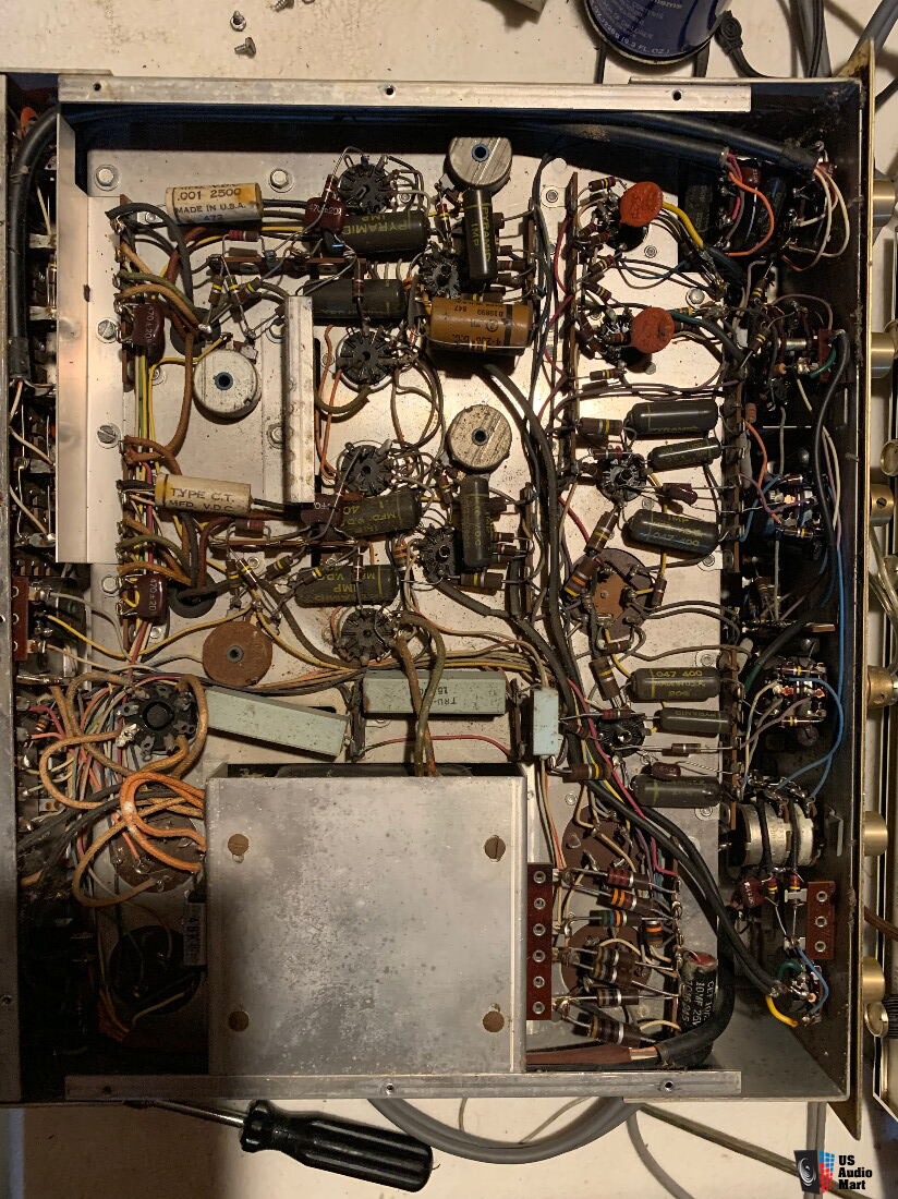 Vintage HH Scott Type 299 Stereomaster Integrated Tube Stereo Amplifier ...