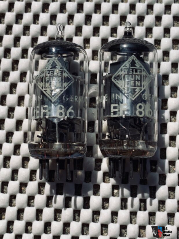 Telefunken EF86/6267 Tubes (2 pcs, vintage Made In West Germany) For ...