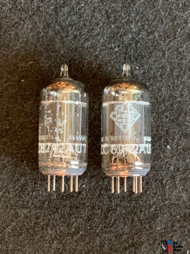 Telefunken 12AU7/ECC82 Tubes (4 pcs, Smooth Plates, vintage Made In ...