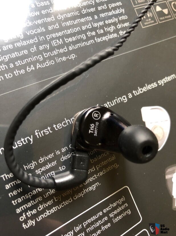 64 Audio Tia Trio IEM Photo #2735031 - US Audio Mart