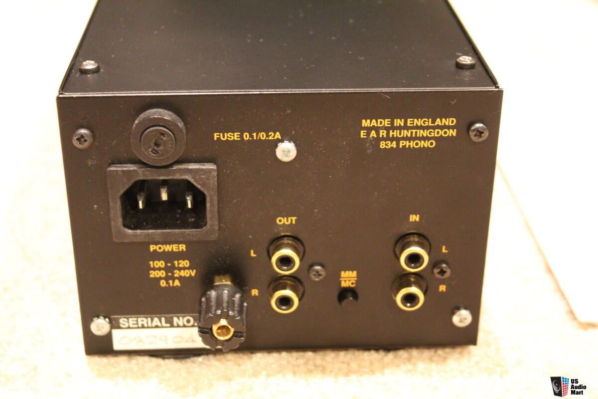 Ear 834P Tube Phono Preamplifier. Upgraded Photo #2741042 - US Audio Mart