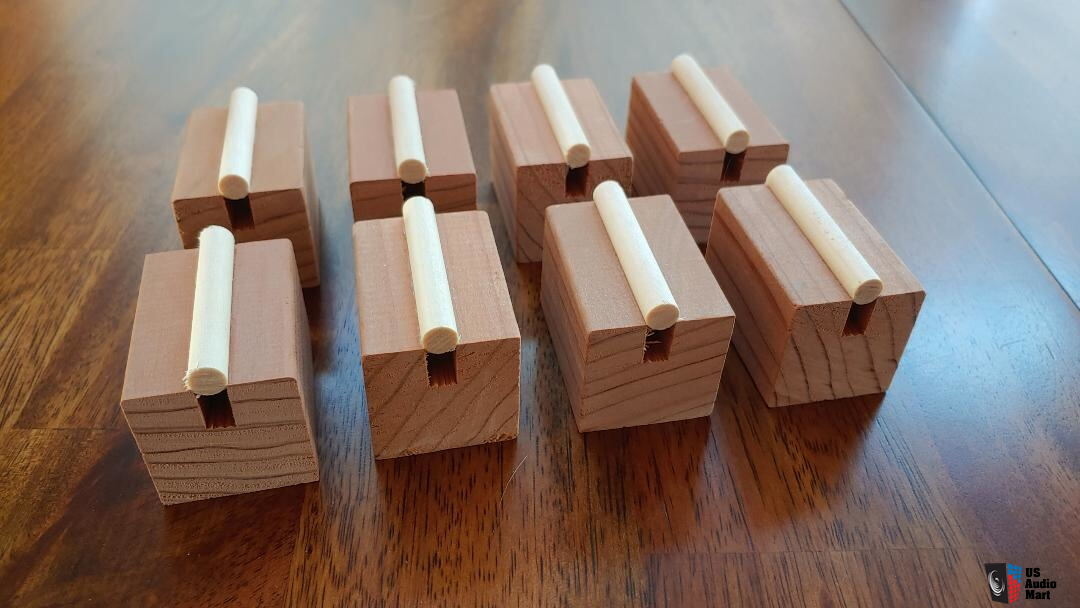 Tenfold Design cable risers, set of 8 For Sale - US Audio Mart