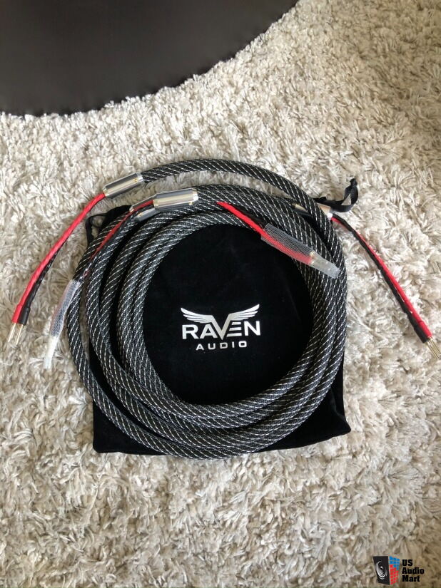 Raven Cables Soniquil Speaker Cables 3M Pair Photo #2742894 - US Audio Mart