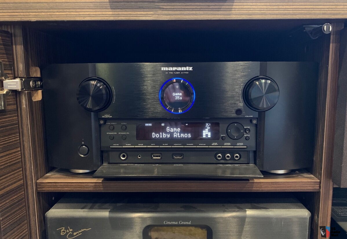 Marantz AV7703 11.2 Channel Dolby Atmos 4K Ultra HD HDR Processor / Pre ...