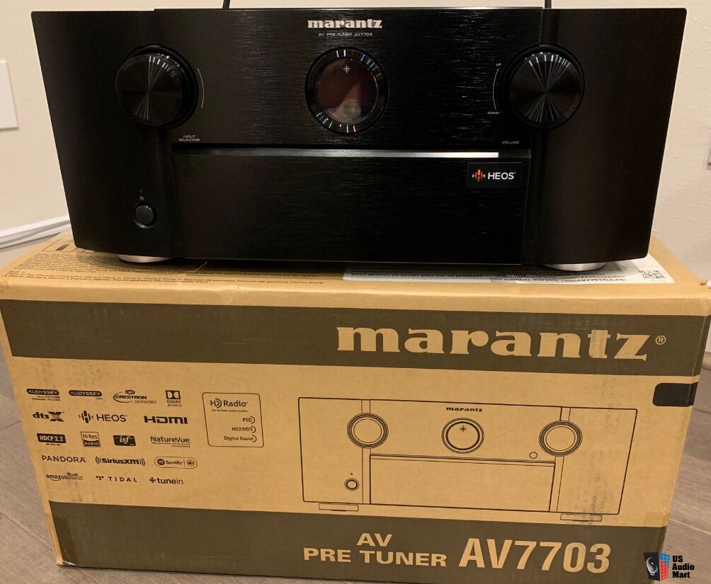 Marantz AV7703 11.2 Channel Dolby Atmos 4K Ultra HD HDR Processor / Pre ...