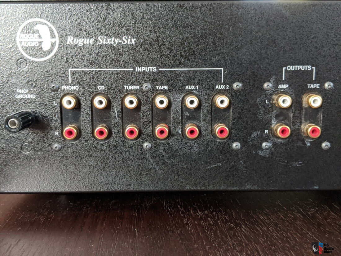 Rogue Audio Sixty Six 66 Tube Line Stage Preamplifier Photo #2745303 ...