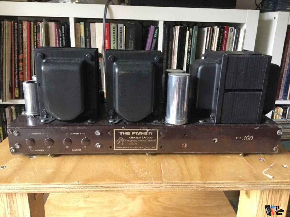 Fisher SA 300 EL 34 classic stereo amplifier REDUCED Photo #2750313 ...