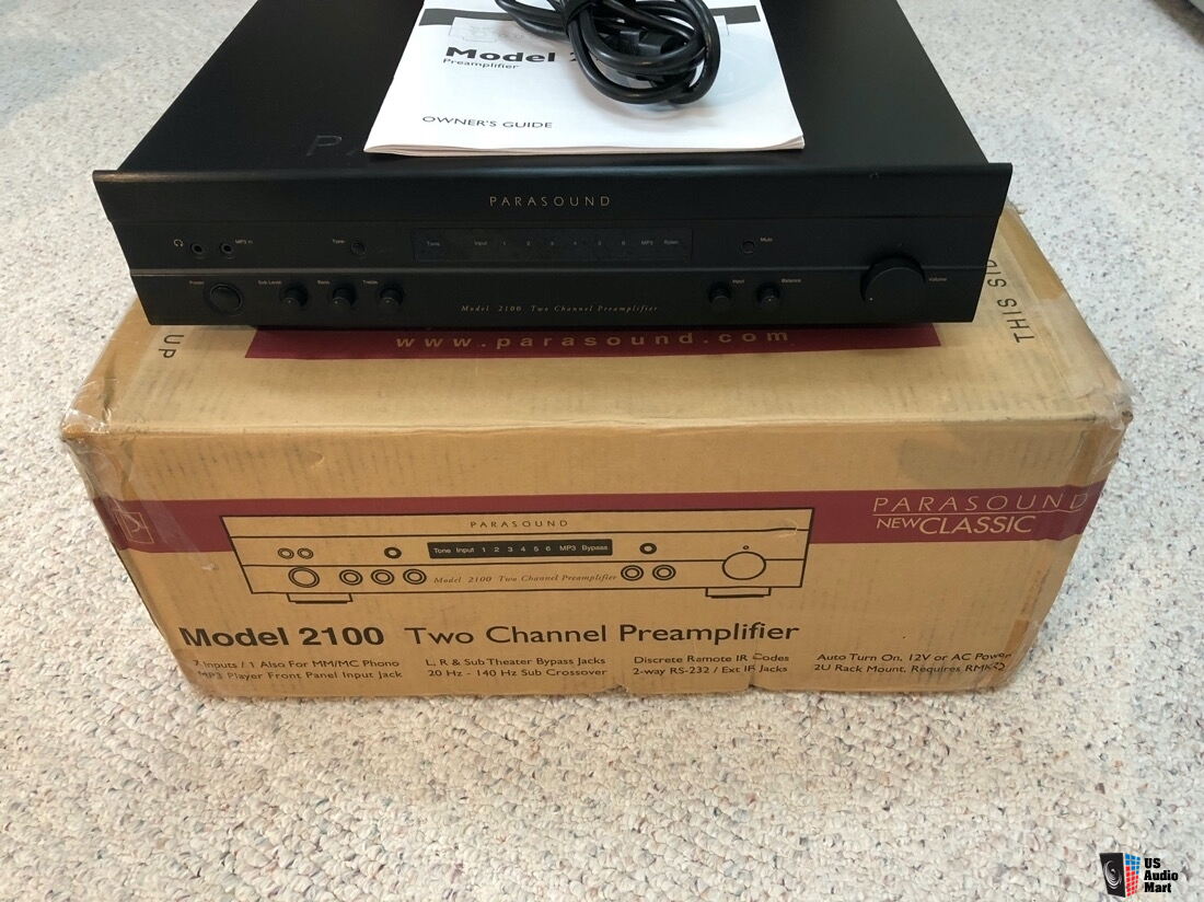 FOR SALE: Parasound Preamplifier 2100 For Sale - US Audio Mart