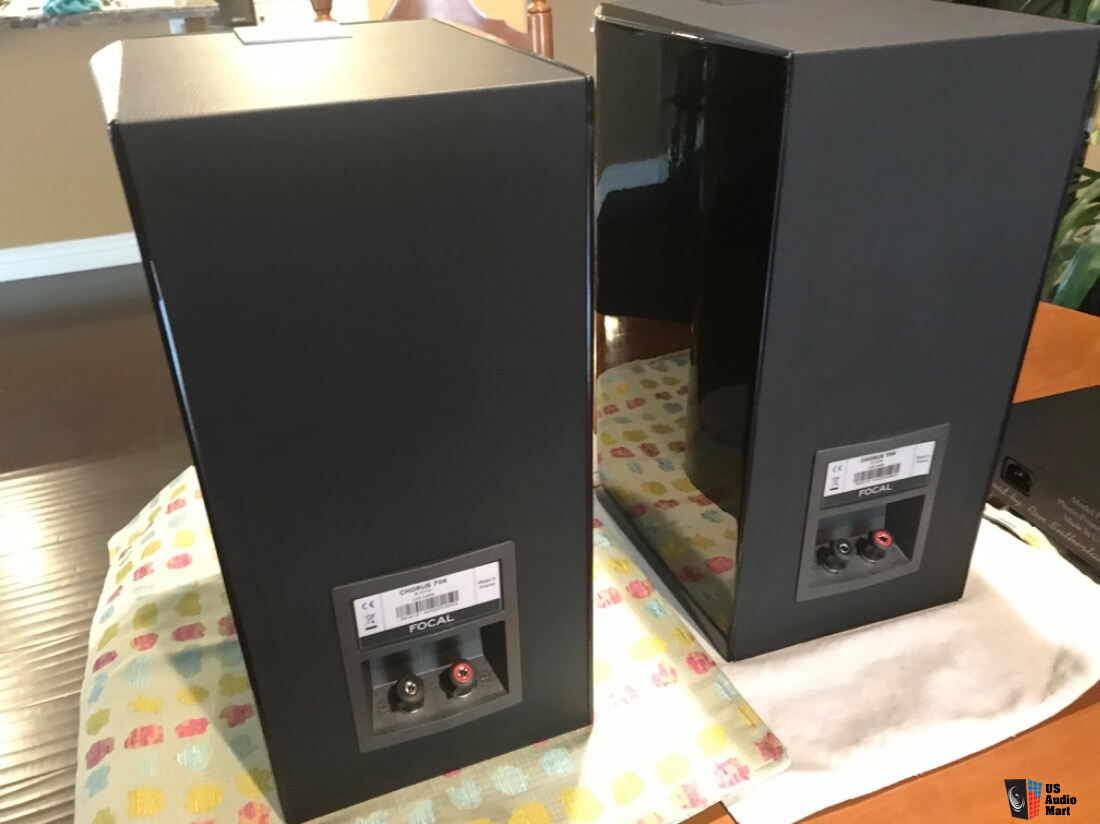 Focal Chorus 706 Stand mount speakers in Black Photo #2756922 - US ...