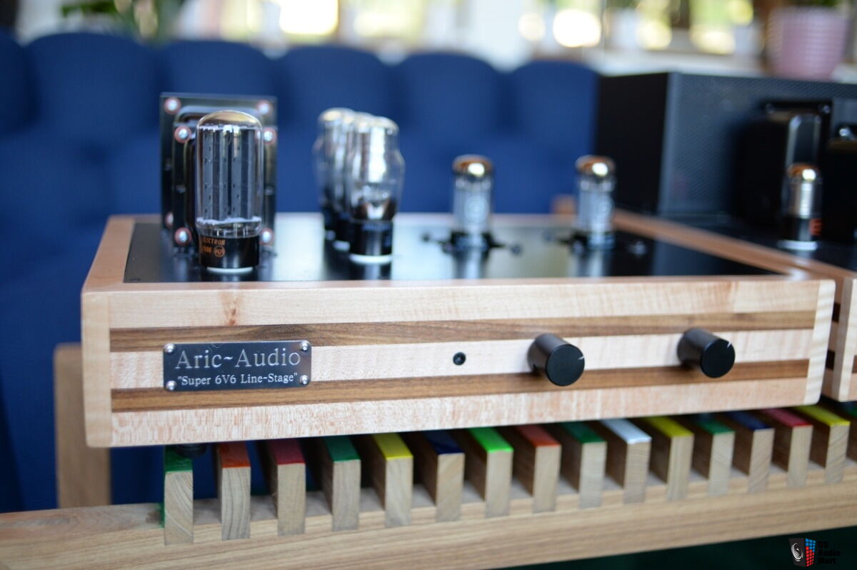 Aric Audio Super 211/845 SET Amplifier + Super 6v6 Linestage Preamp; 40 ...