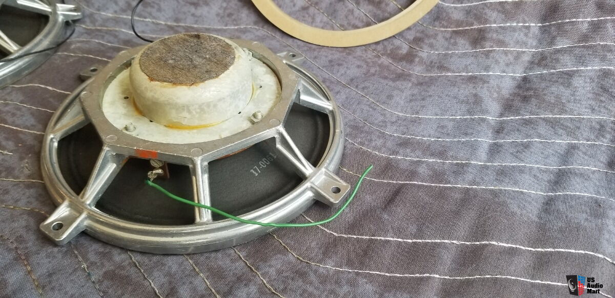 1959 16 ohm Ampex / JBL 8" signature midrange/ full range speakers ...