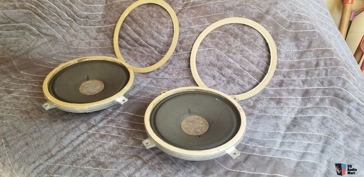 1959 16 ohm Ampex / JBL 8" signature midrange/ full range speakers ...