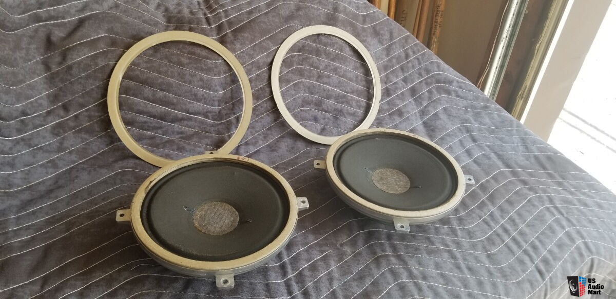 1959 16 ohm Ampex / JBL 8" signature midrange/ full range speakers ...