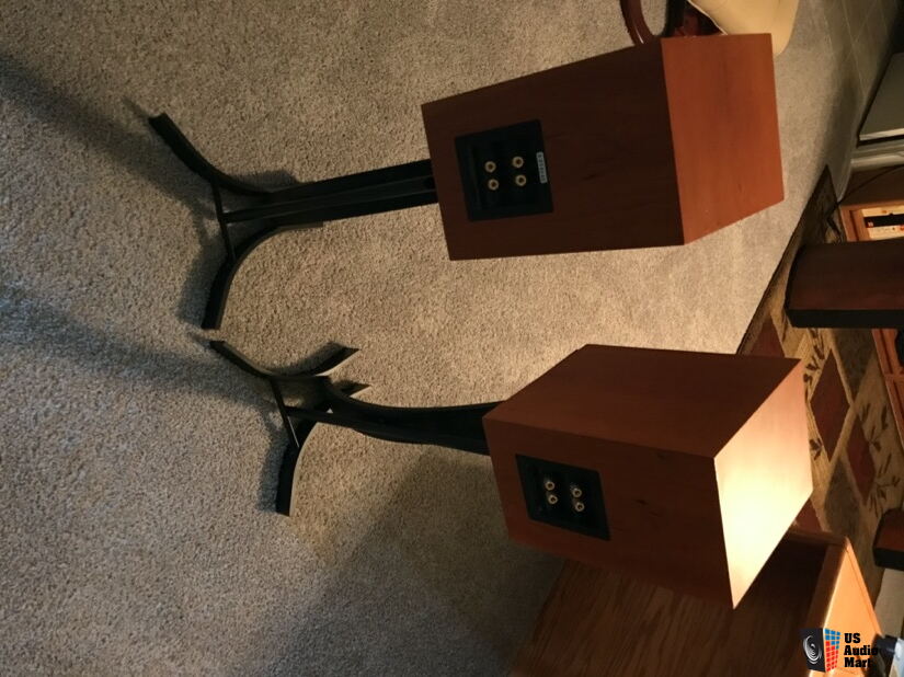 Usher S520 speakers in Cherry woodgrain finish Photo #2769630 - US ...